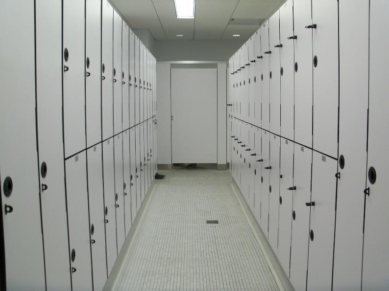 Lockers para vestiários e áreas úmidas - Métrea